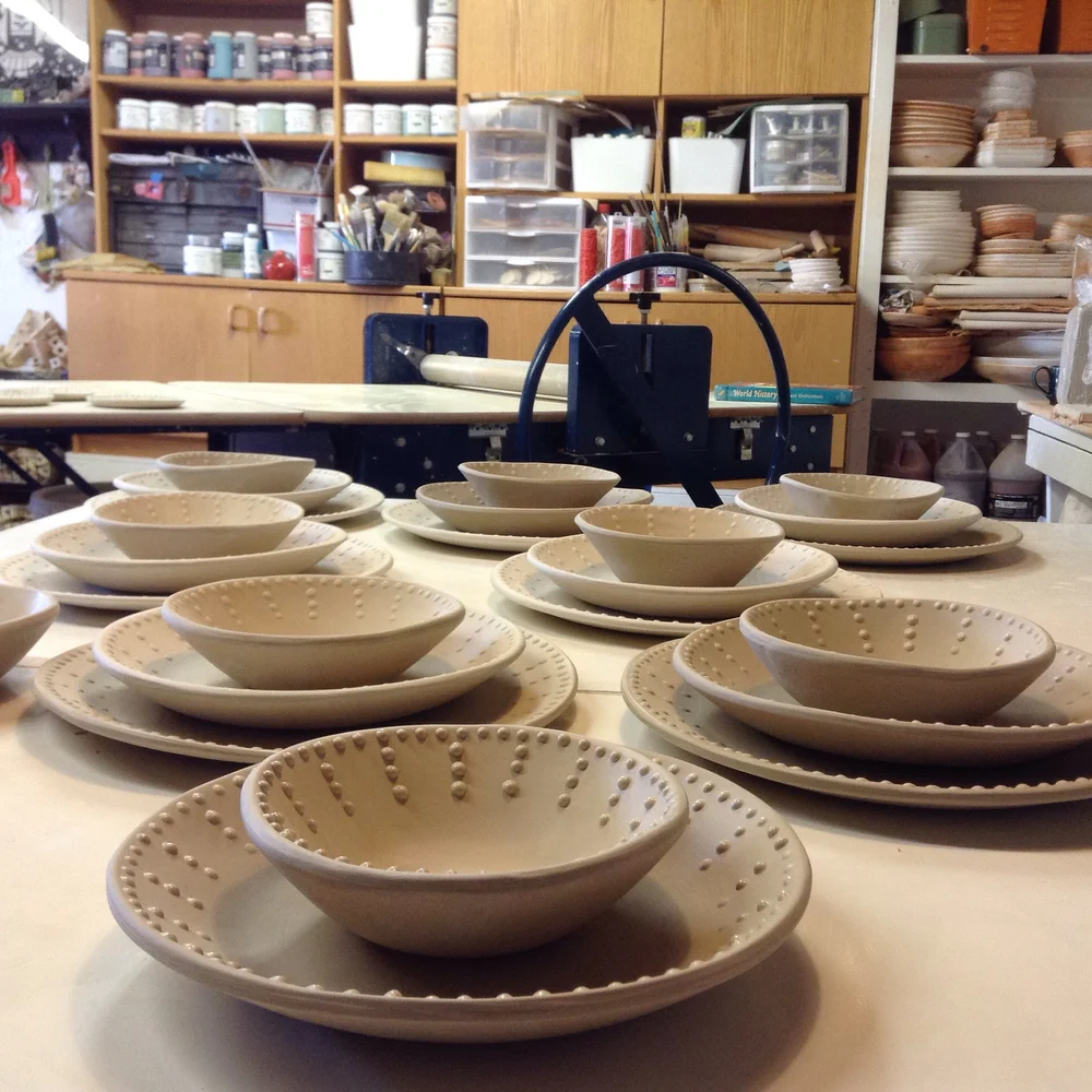Making Marks... Sliptrailing — Back Bay Pottery