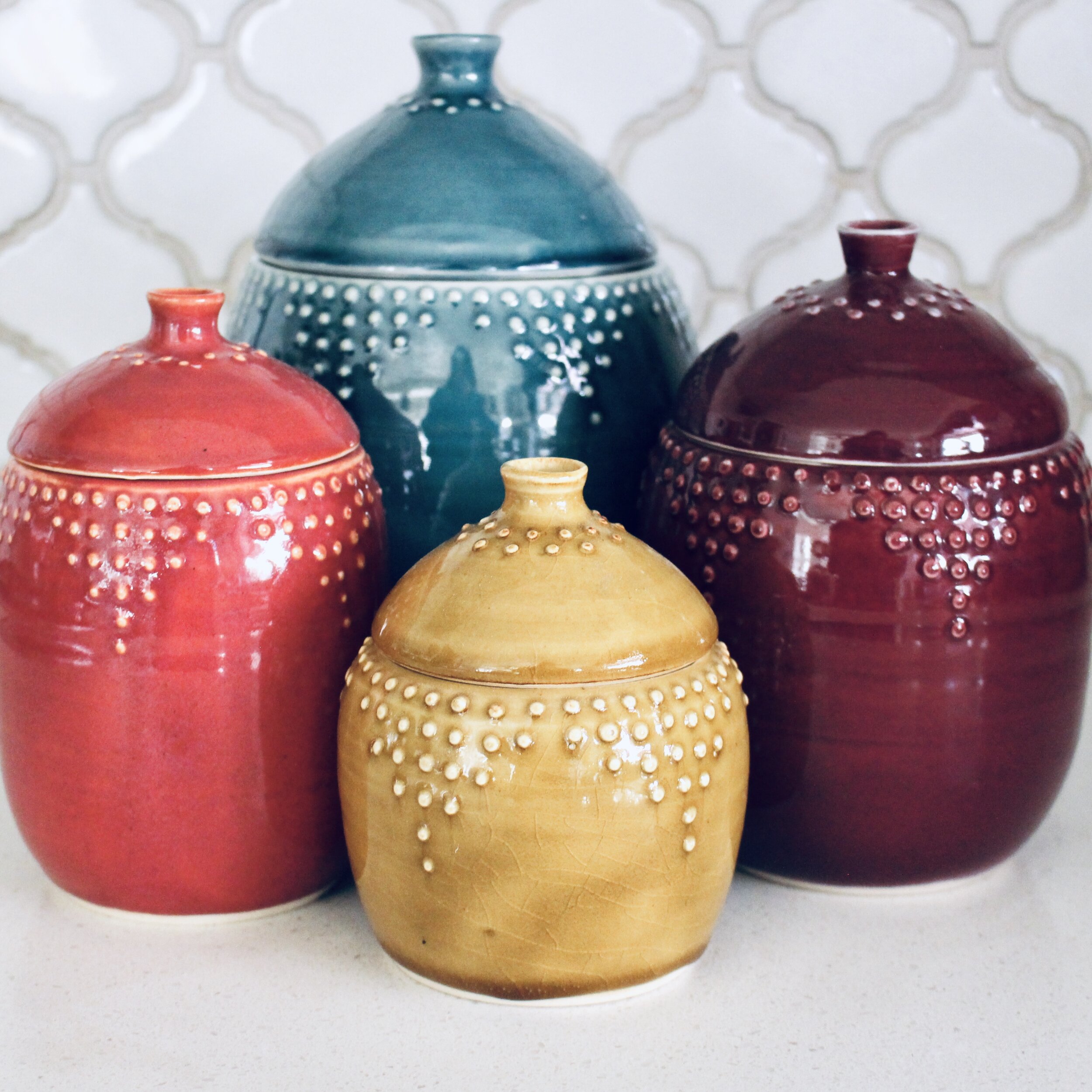 Ocean Blue Ombré Dinnerware — Back Bay Pottery