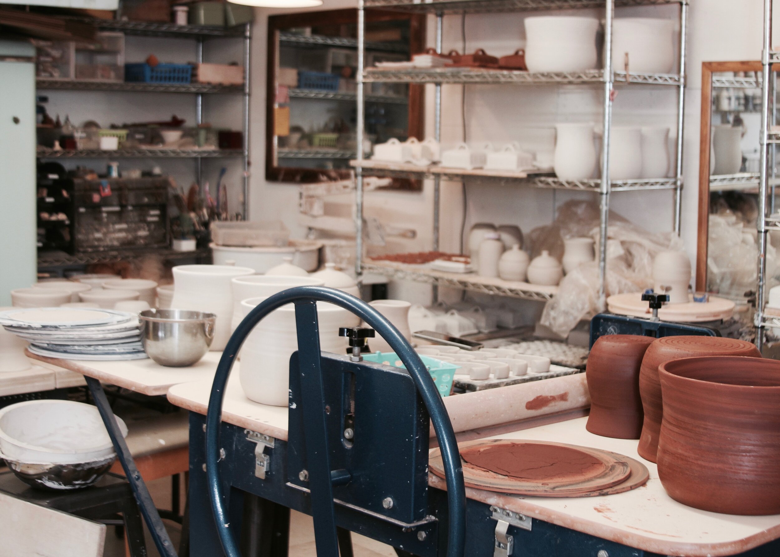 Pottery Studio Tour — Back Bay Pottery