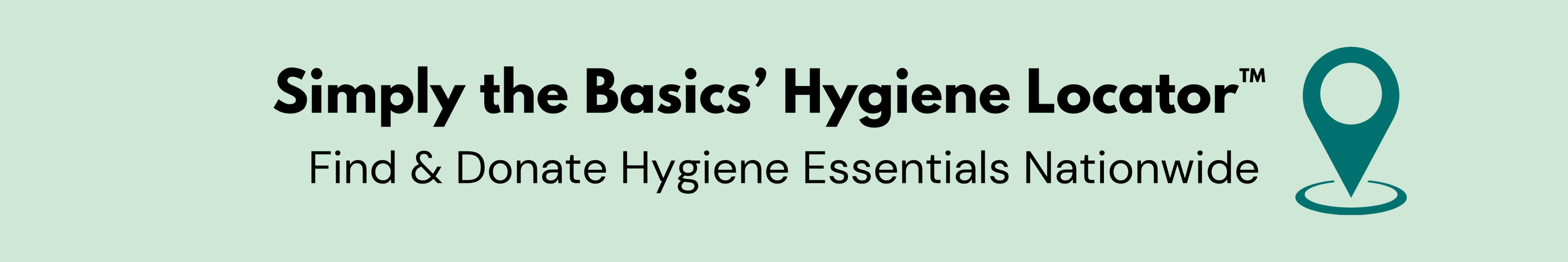 Simply the Basics Hygiene Bank Locator™ — Simply the Basics: The Nation ...