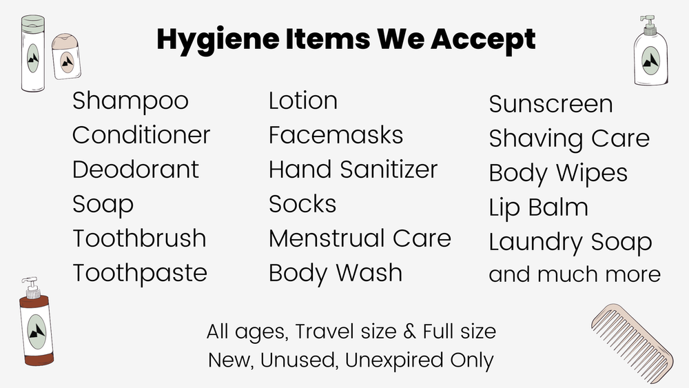 Host a Hygiene Drive — Simply the Basics: The Nation's Premier Hygiene Bank