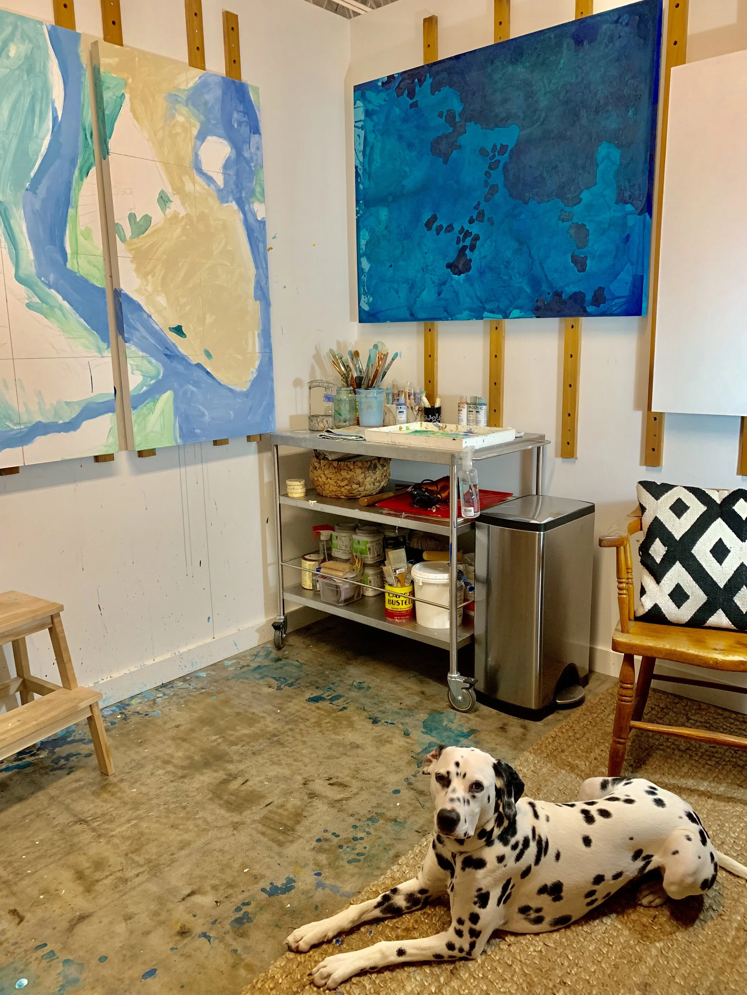 Aerial Map Paintings — Gret Mackintosh Art