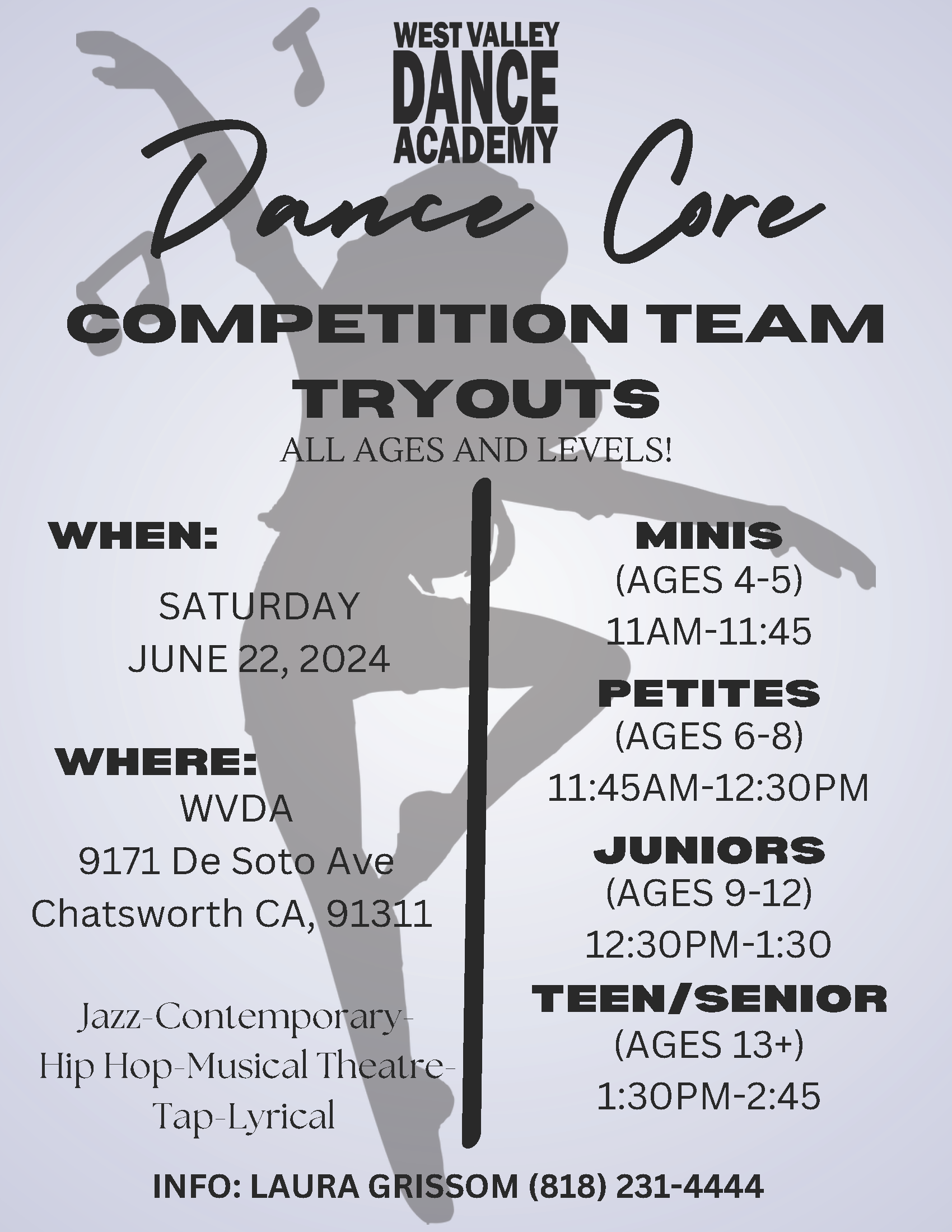 West Valley Dance Academy | Chatsworth, CA | Dance Studio | Dance Core