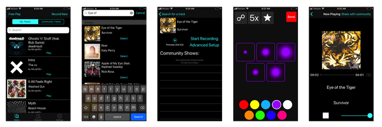Light DJ - Light Show Maker for Philips Hue, LIFX & Nanoleaf Light Panels