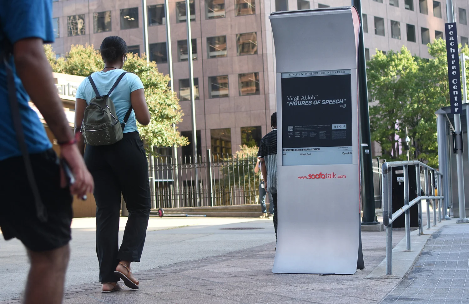 High Museum of Art Shares Events with Atlantans on Soofa Signs — Soofa