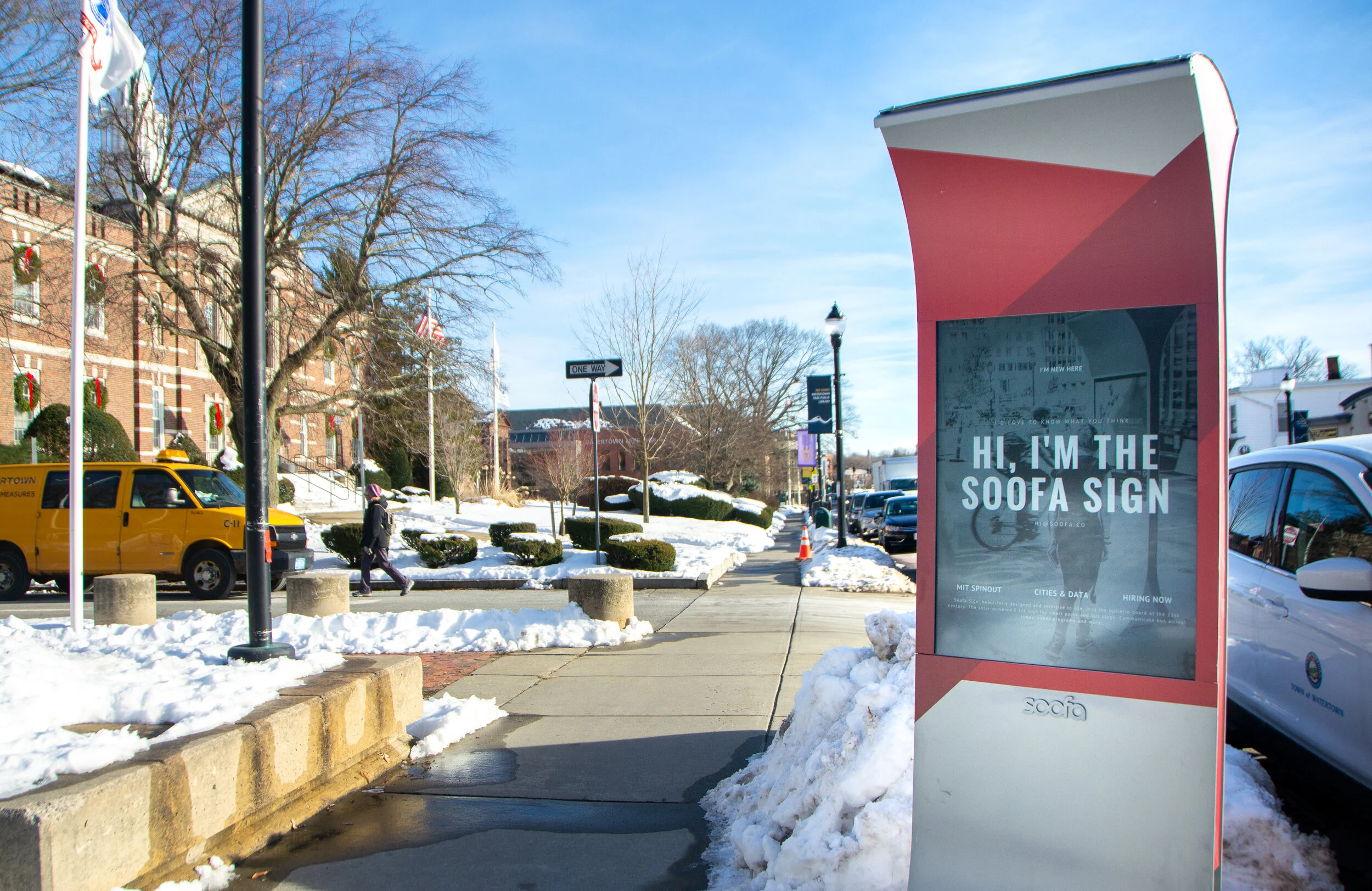 Our Outdoor Advertising in Boston Expands to Watertown — Soofa