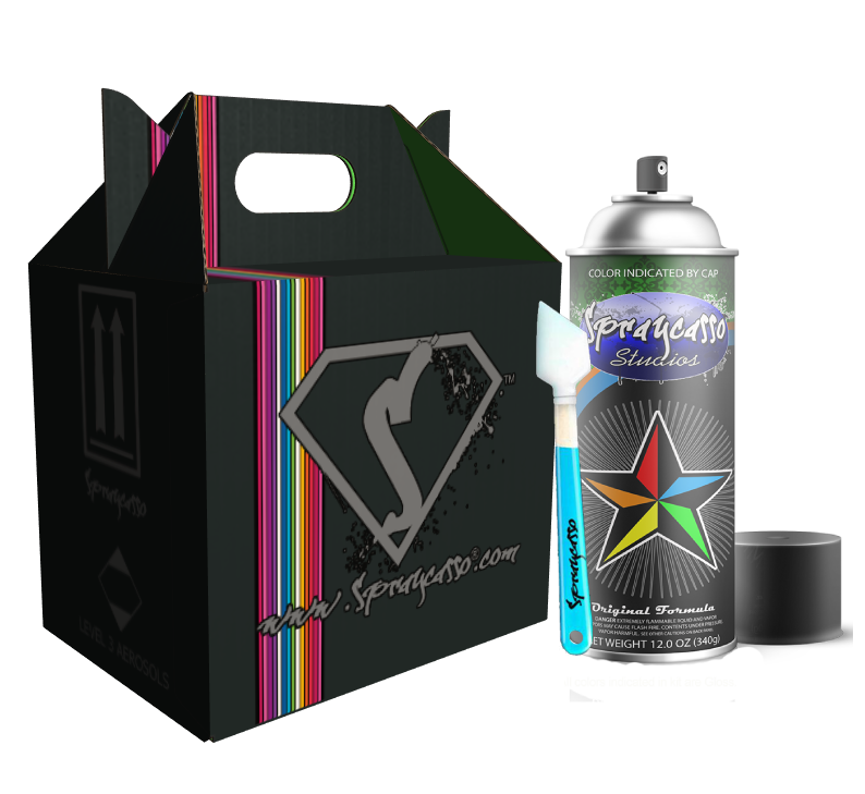 Spraycasso Spraypainting kit — Spraycasso