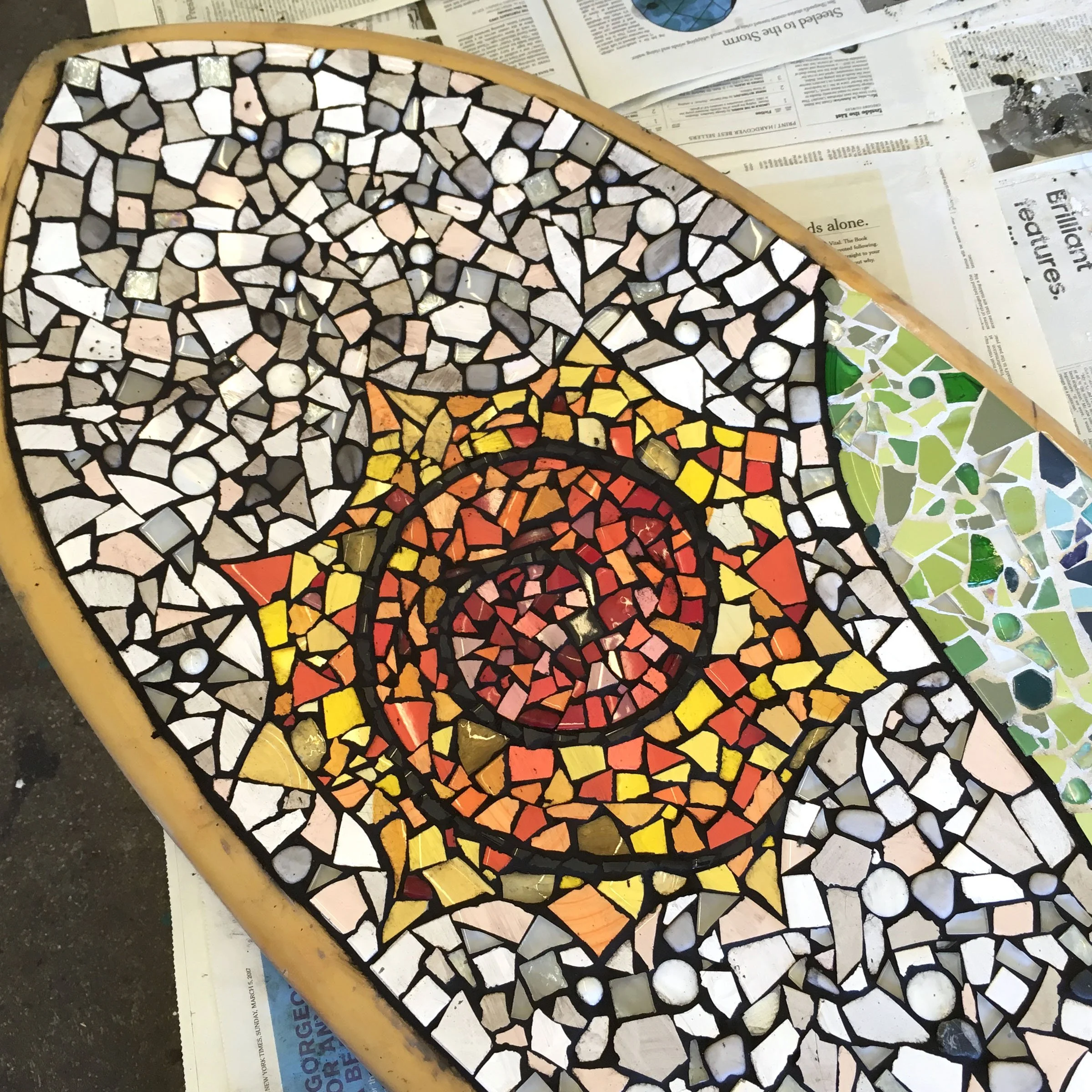 Mosaic Basics: Dishes and Tile — Bravo School of Art