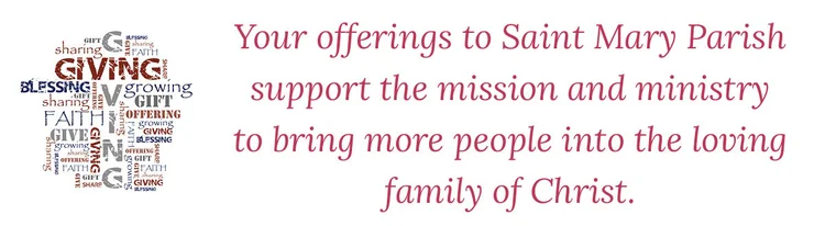 Donate | Support Faithful Giving - Contribute Now — Saint Mary Parish