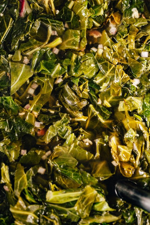 North Carolina Cabbage Collards — Sam Jones BBQ Restaurant