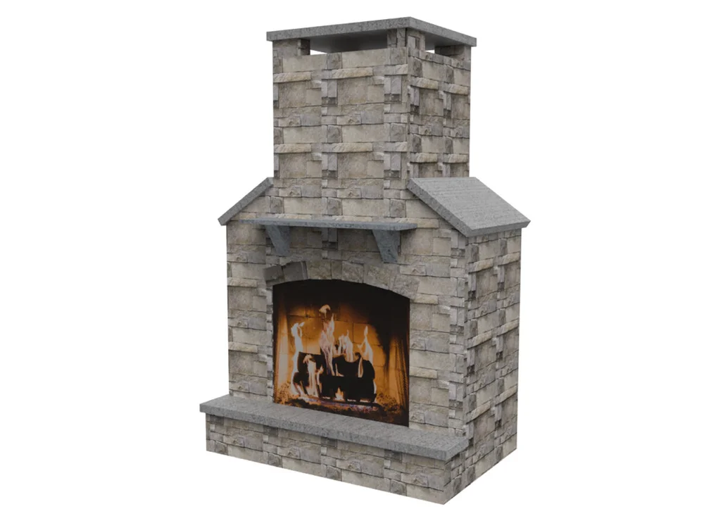 Half Dome Fireplace — Housewarmings Outdoor