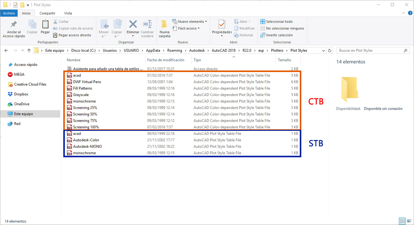Como cargar un archivo ctb en autocad - brainlasopa