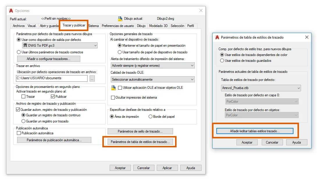 Arrevol Arquitectos: Tutorial - Cómo configurar las plumillas en ...