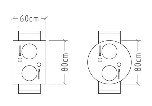Arrevol Arquitectos: Cómo dimensionar un salón-comedor. Medidas mínimas ...