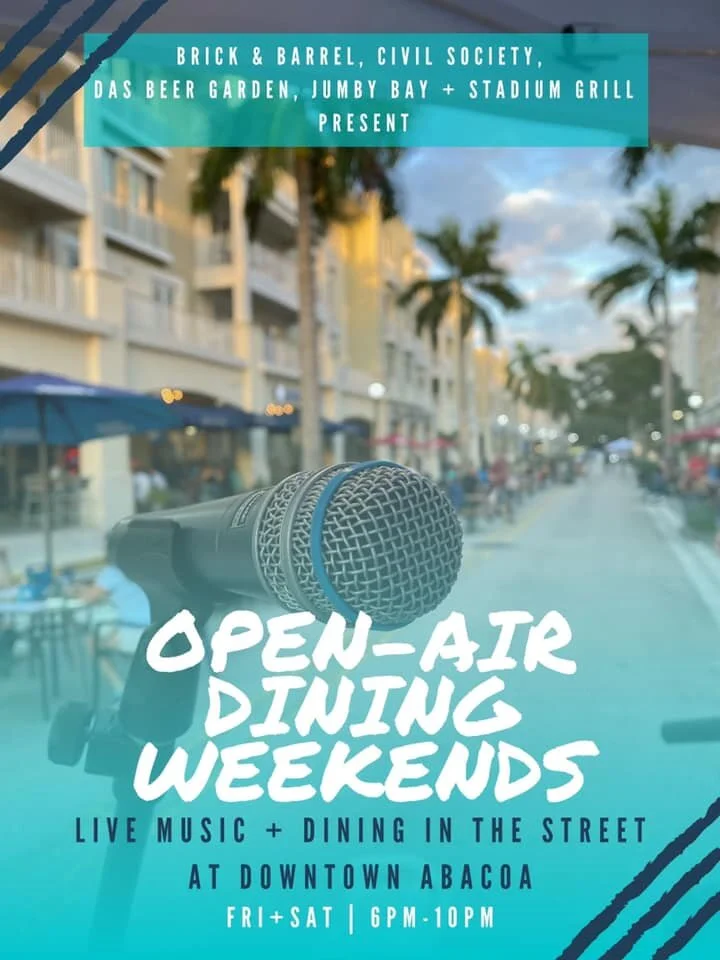 Open-Air Dining Weekends — Downtown Abacoa | Jupiter, FL