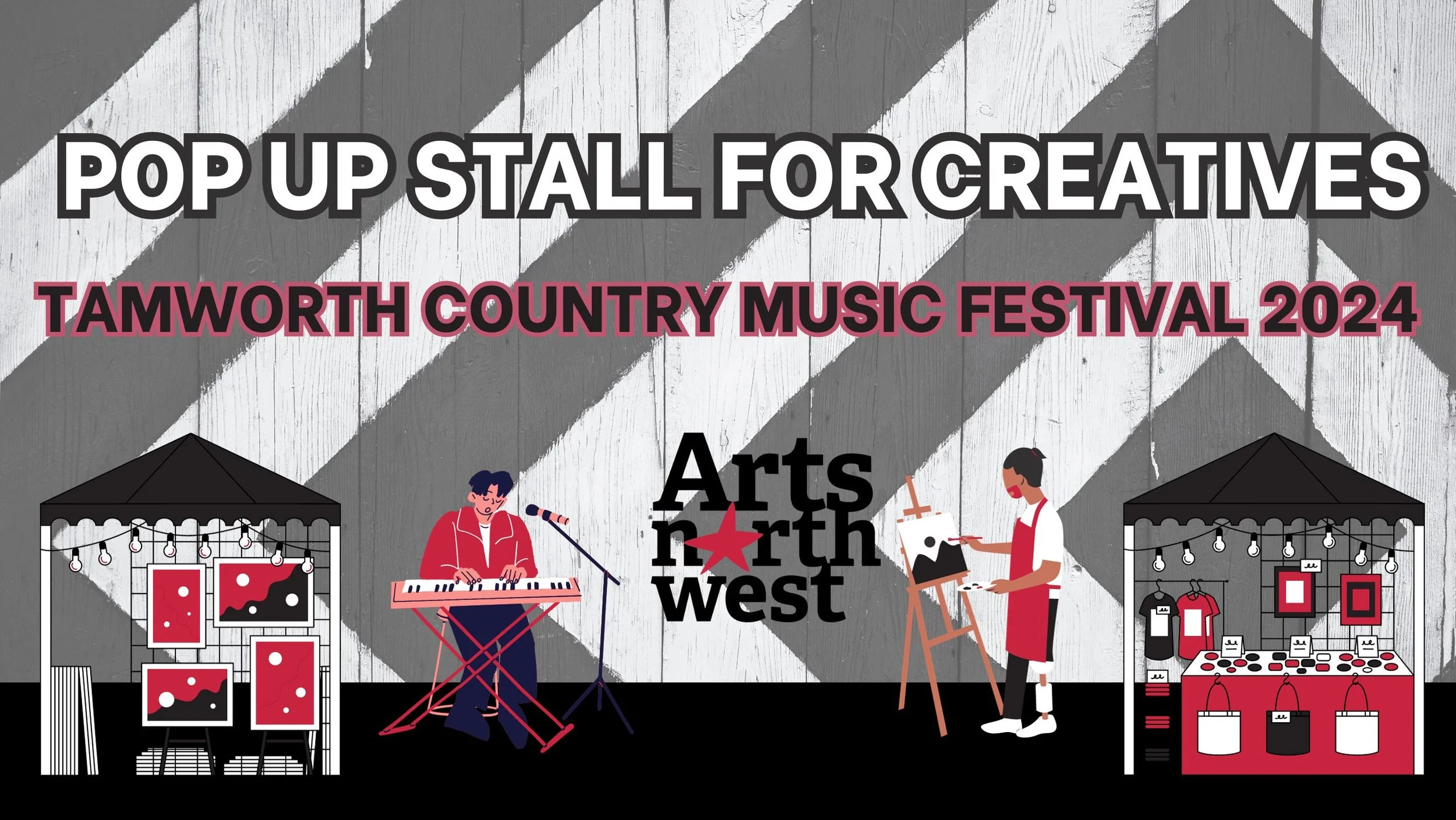 ANW - Pop Up Stall for Creatives - TCMF24 — Arts North West