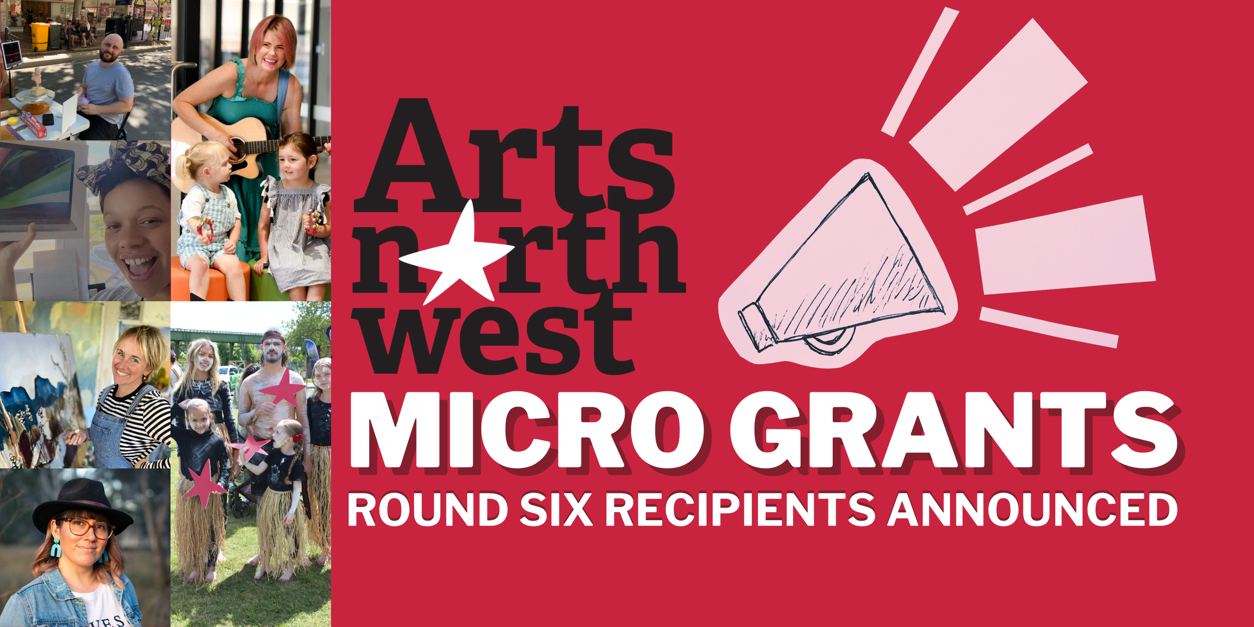 ARTS NORTH WEST MICROGRANT RECIPIENTS ANNOUNCED — Arts North West