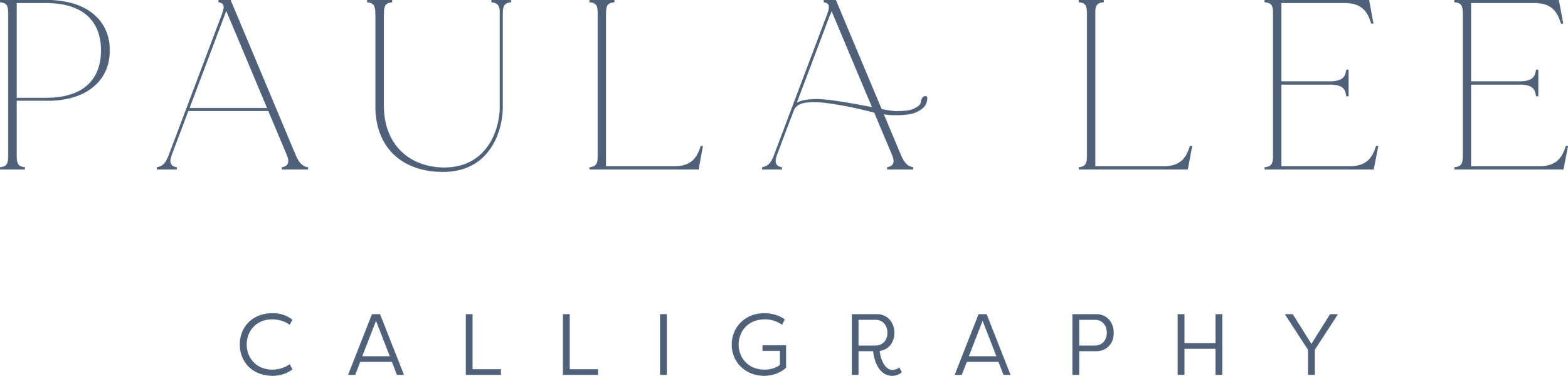 Paula Lee Calligraphy