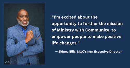 Our New Executive Director — Ministry with Community