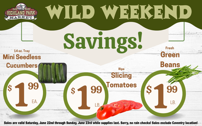 Weekend Specials — Highland Park Market