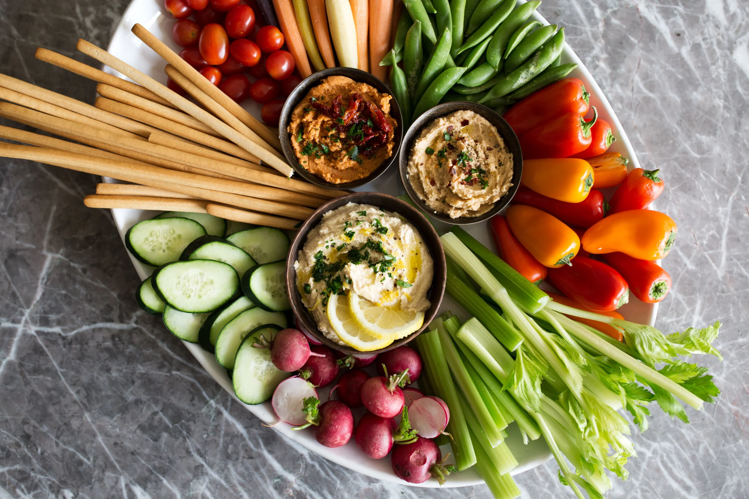 How to Put Together a Mediterranean Crudités Platter — Cooking with ...