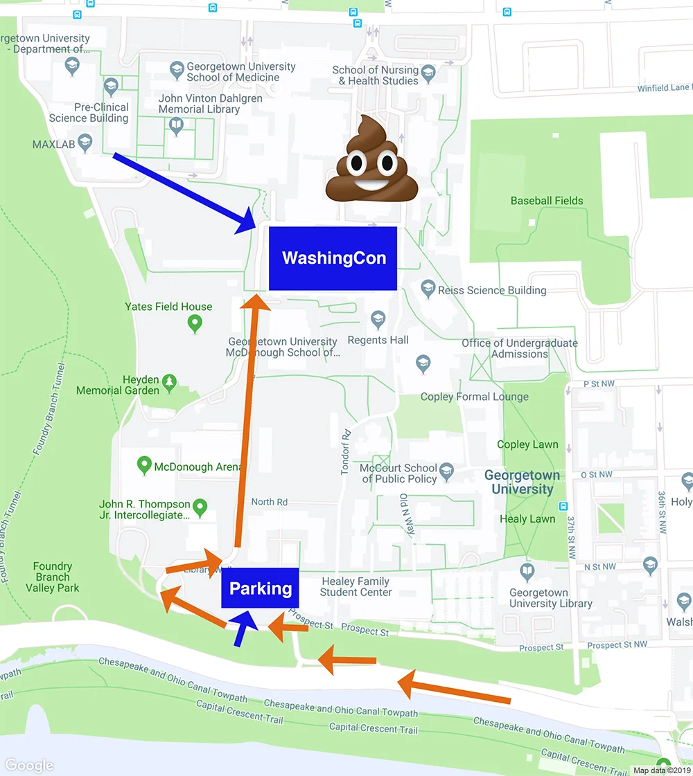 Poop Map — WashingCon