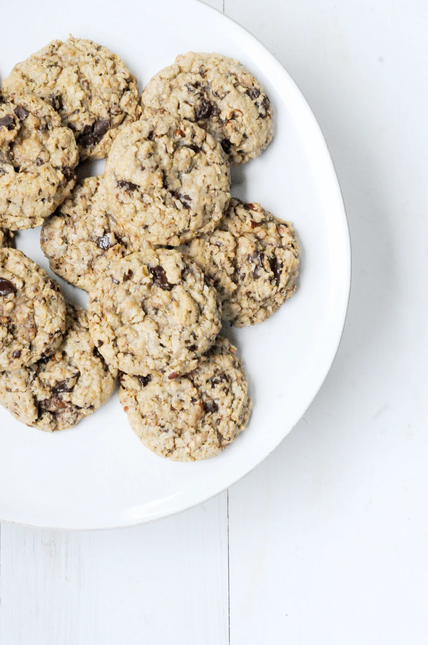 Oatmeal Pecan Dark Chocolate Cookies — urban. apron.