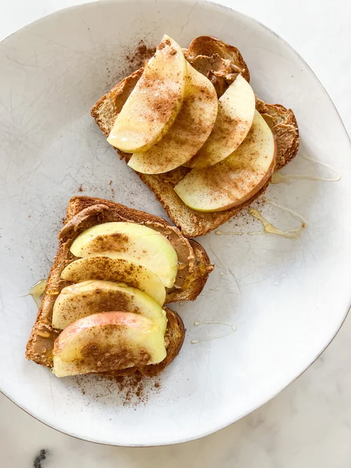 Peanut Butter + Apple Toast — urban. apron.