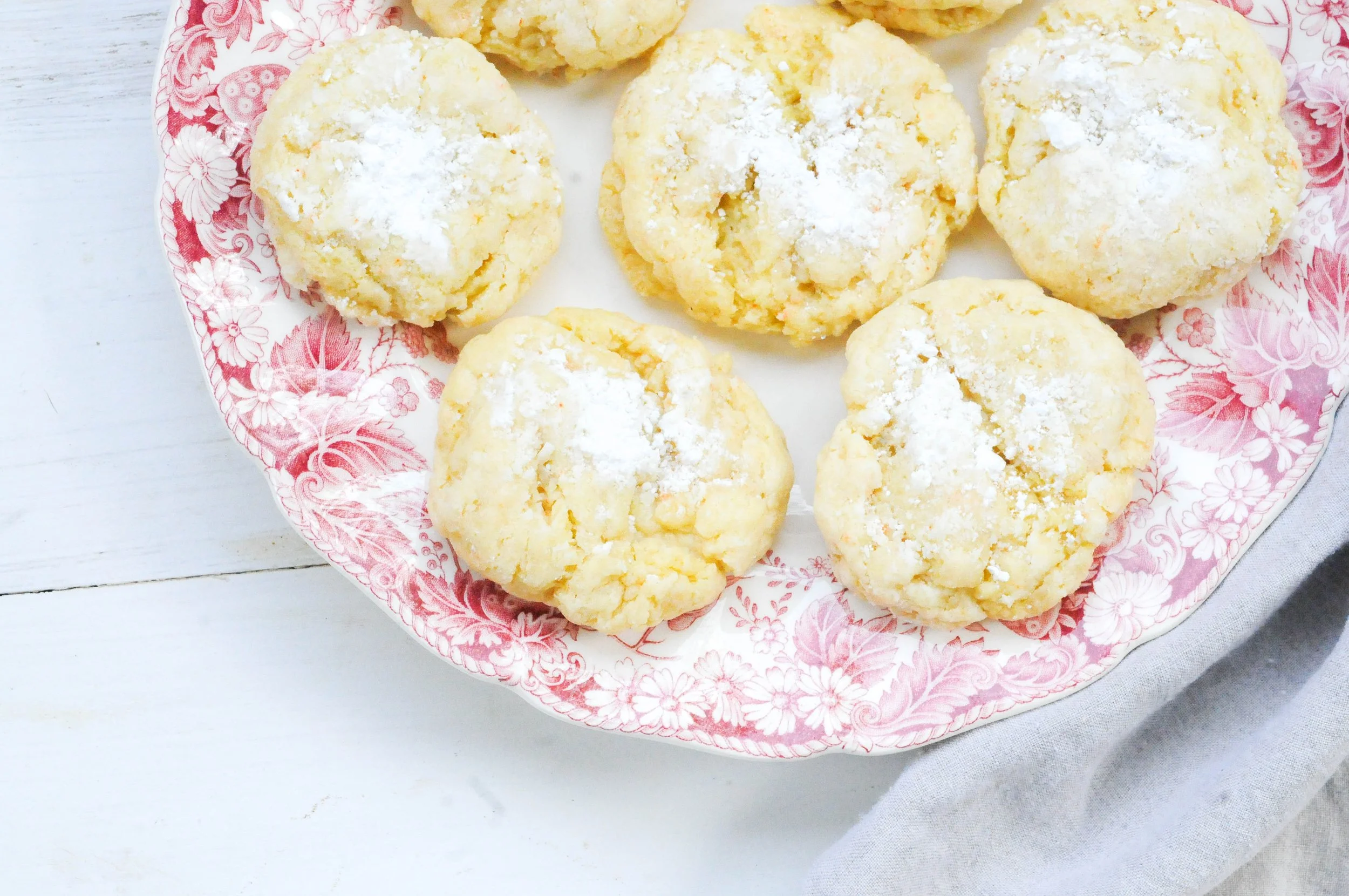 Gooey Butter Cake Cookies — urban. apron.