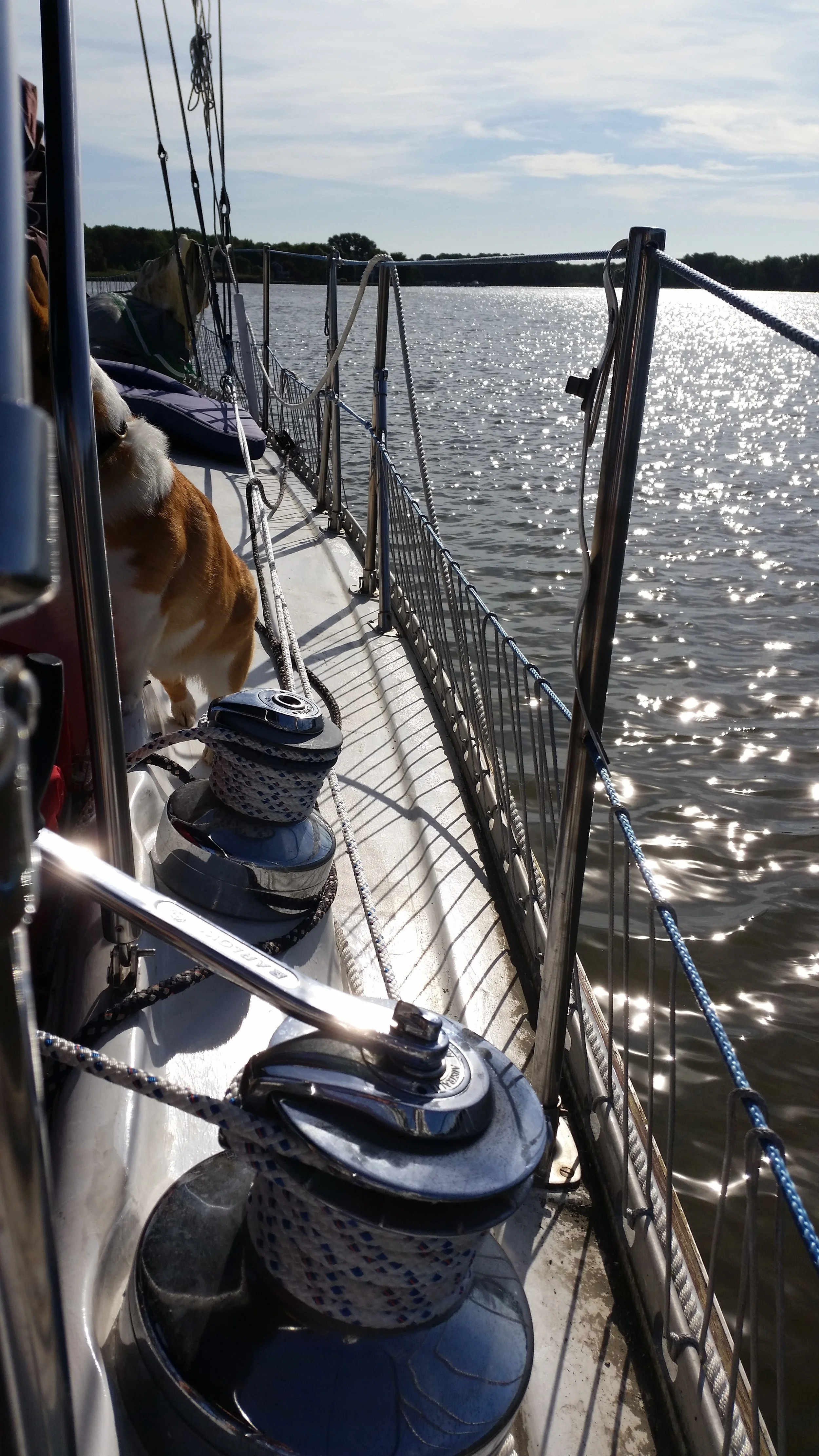 How To Tension your Synthetic Standing Rigging with Deadeyes — Rigging ...