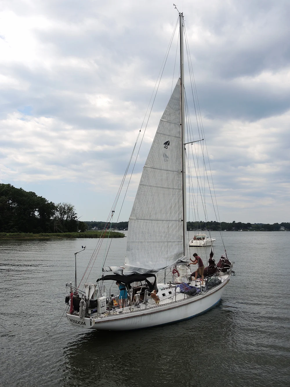 Raising Anchor Under Sail — Rigging Doctor