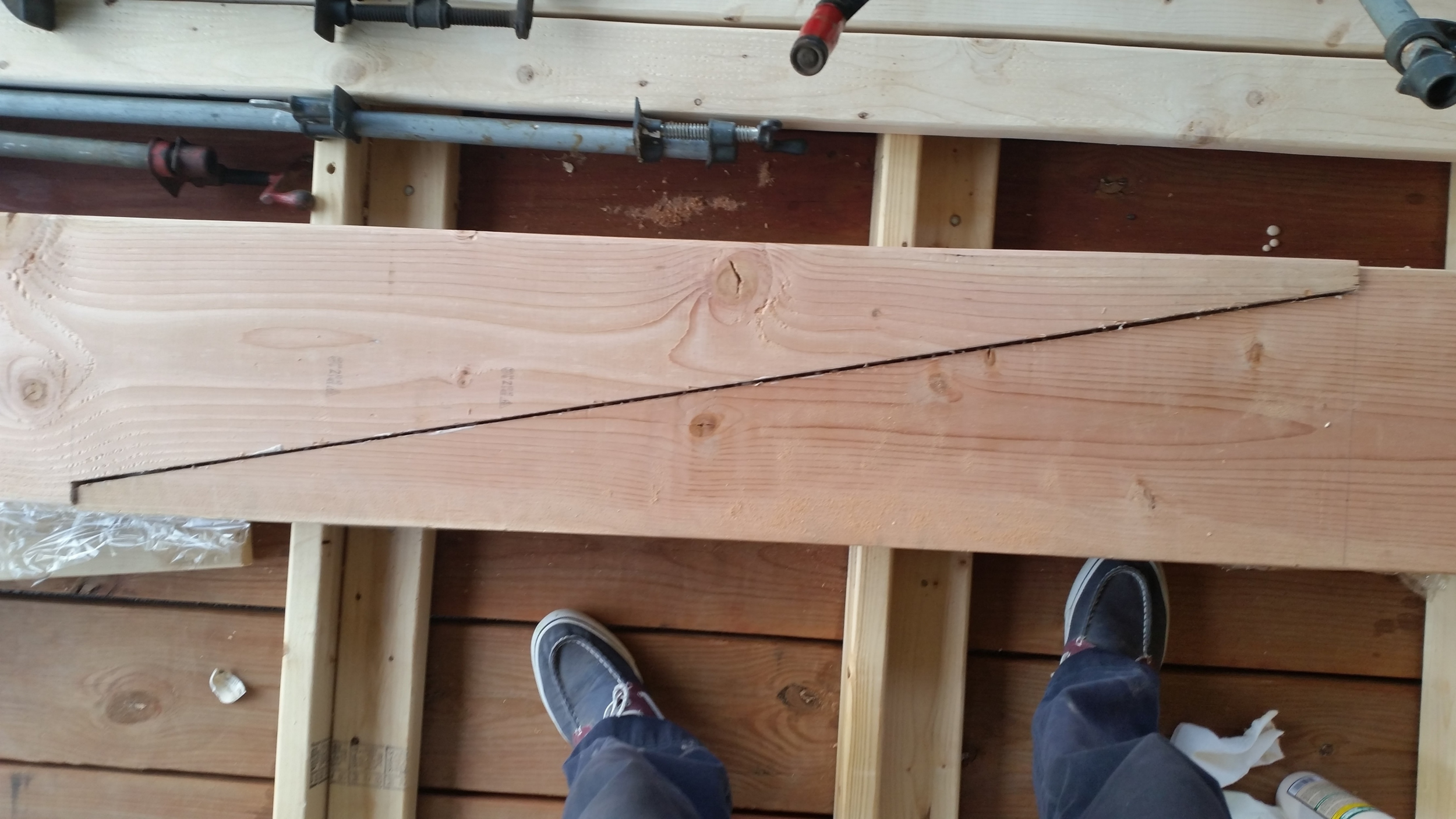 Scarfing the Ridge Beam — Rigging Doctor