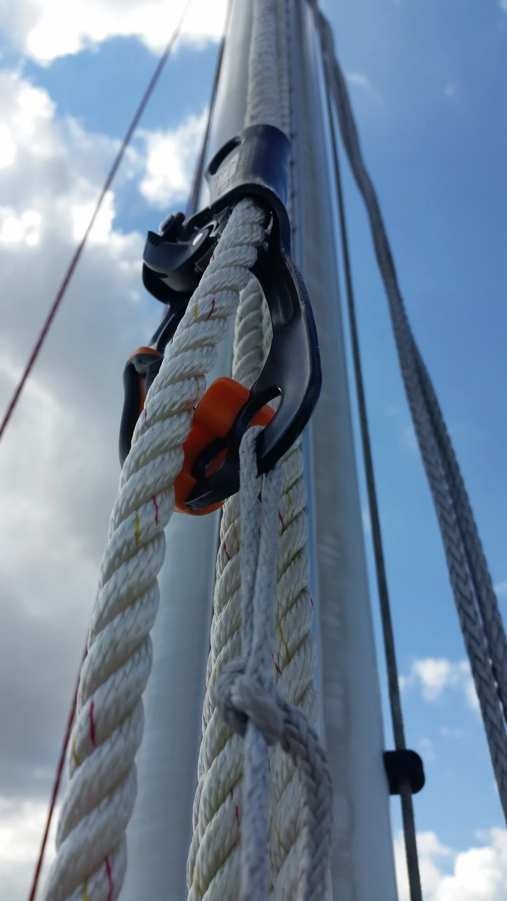 Going up the mast — Rigging Doctor