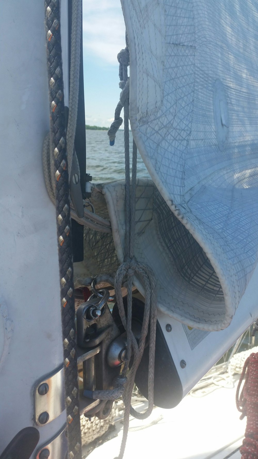 Reefing Tack Line — Rigging Doctor