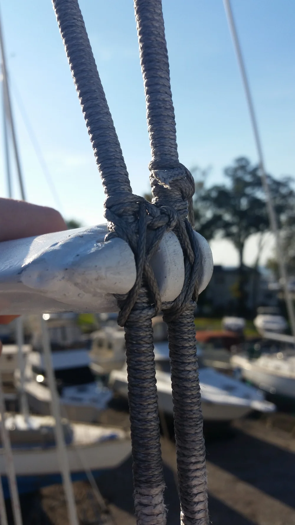 Islander 36 Conversion: Seizing the Spreader Tips — Rigging Doctor