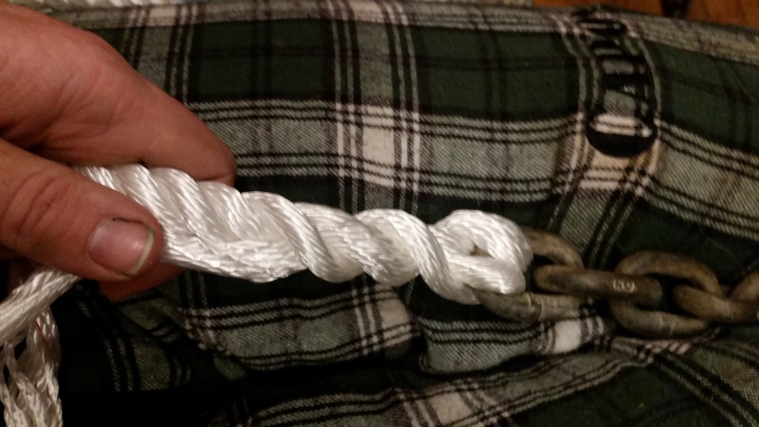 Rope to Chain Splice — Rigging Doctor