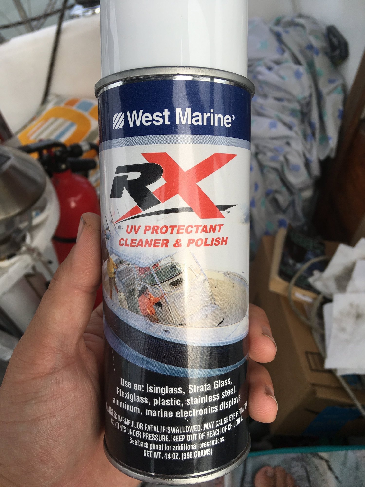 Cleaning Eisenglass — Rigging Doctor