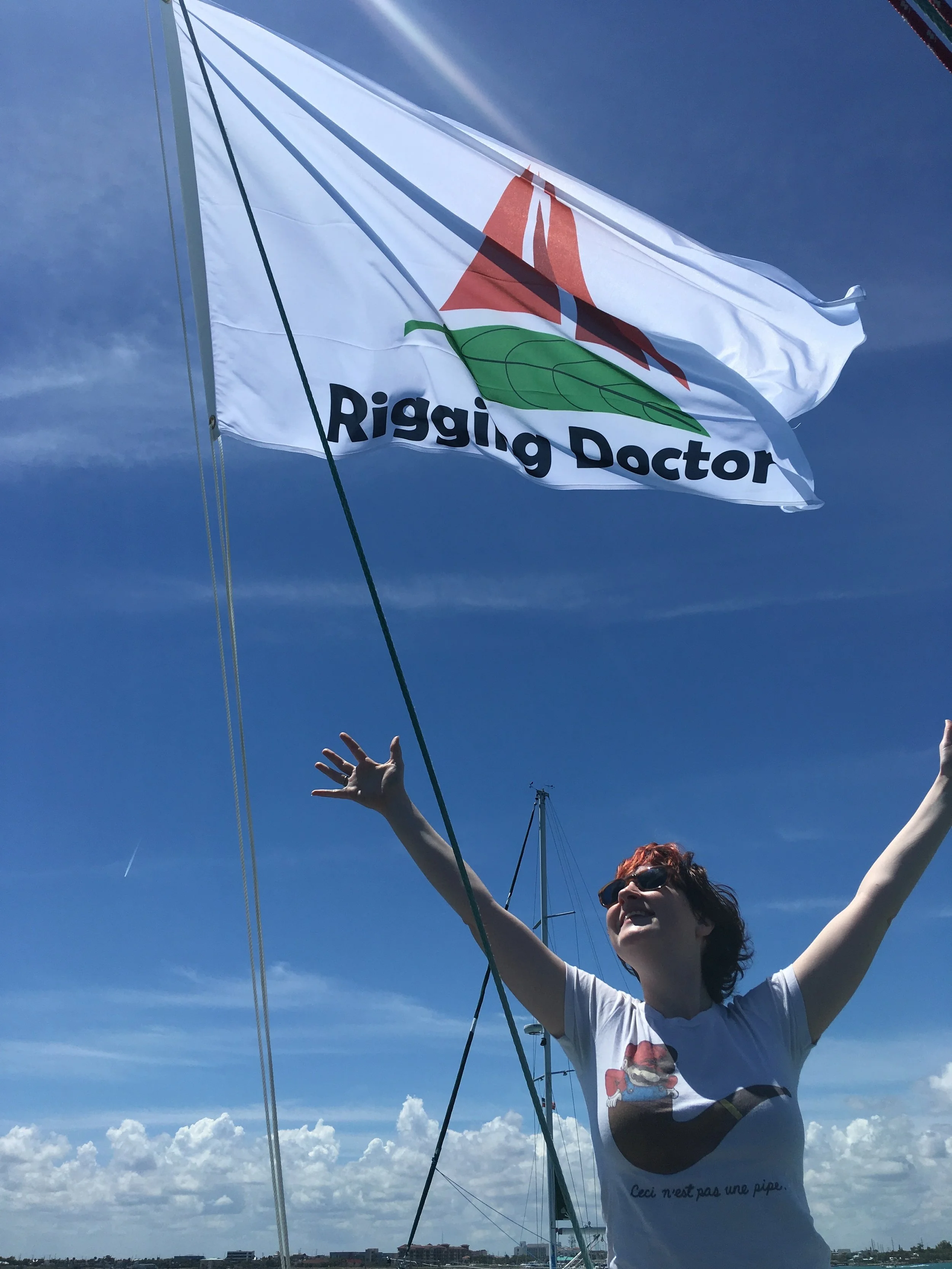 Backstay Flag Halyard — Rigging Doctor