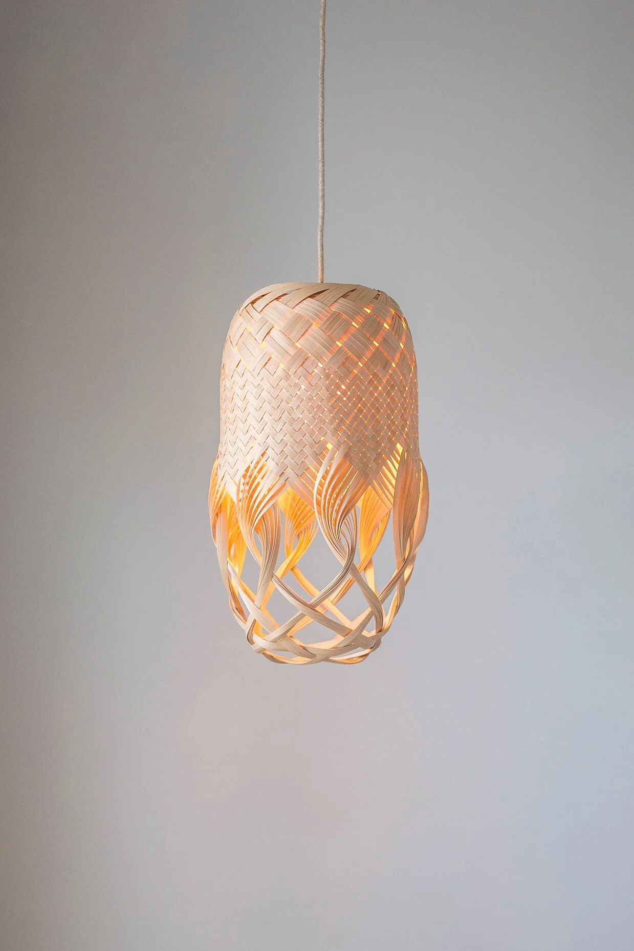 PREN06 HAND WOVEN PENDANT LIGHT — Louise Tucker
