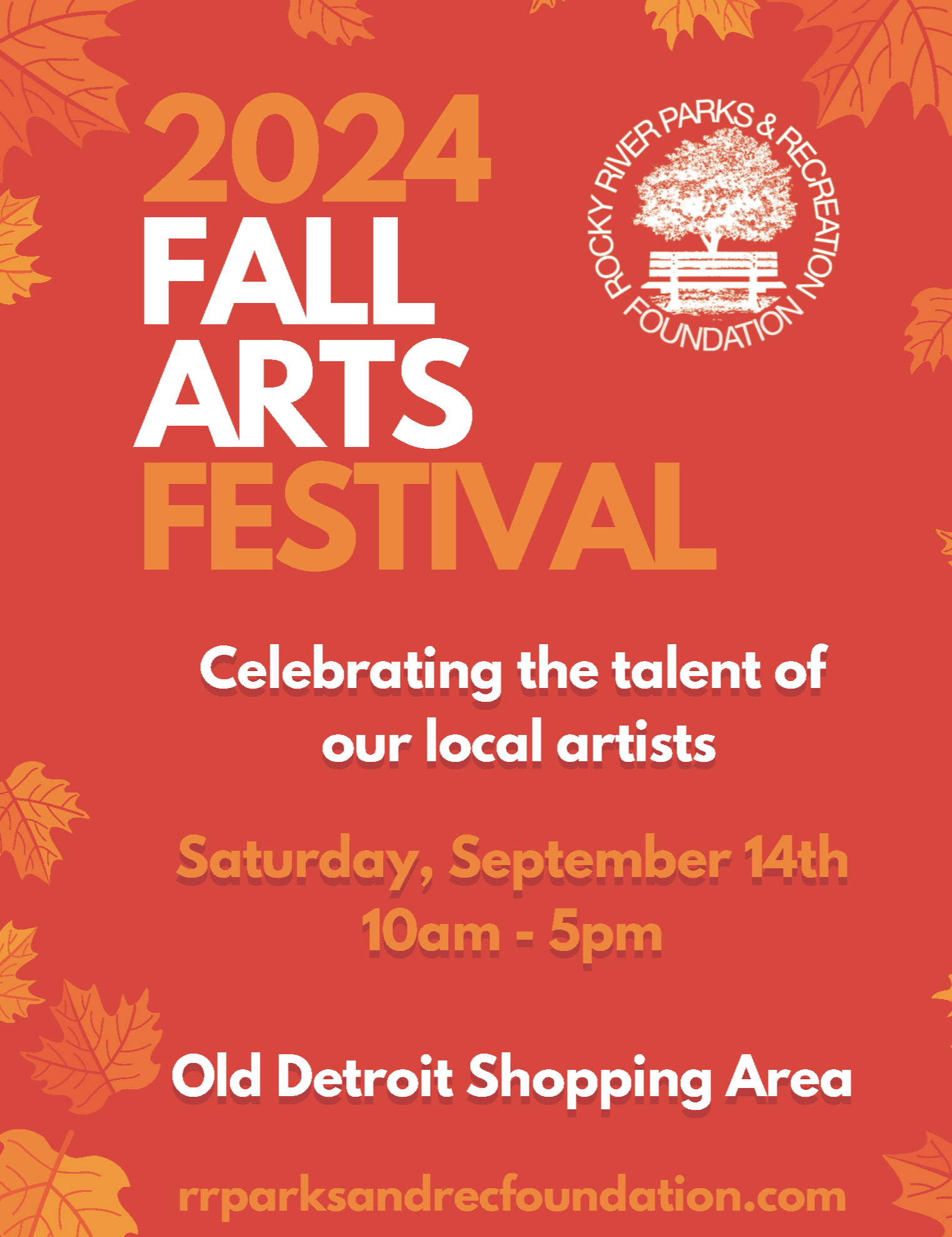 Rocky River Fall Arts Festival — Rocky River Parks and Recreation ...