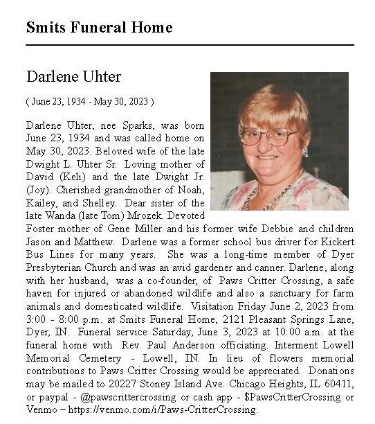 Paws Critter Crossing