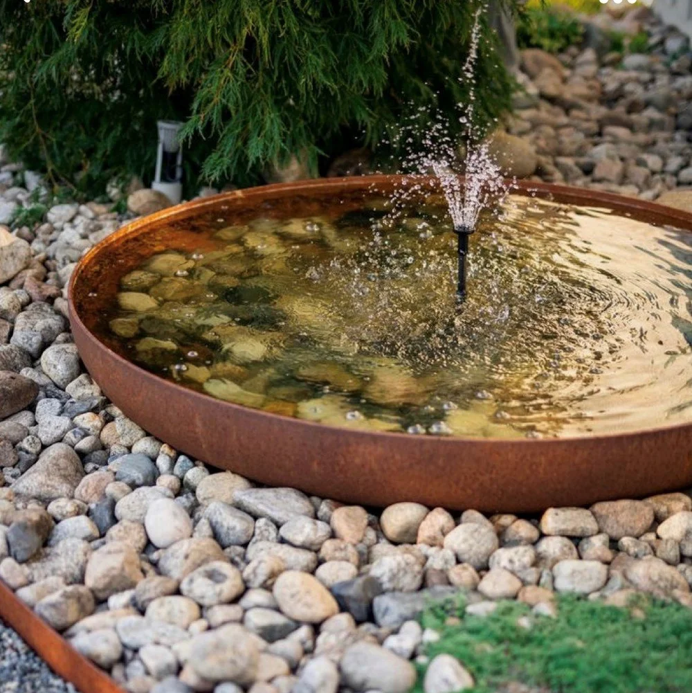 Corten Steel Ponds — Modcraft Australia | Metal Table Legs | Hairpin ...