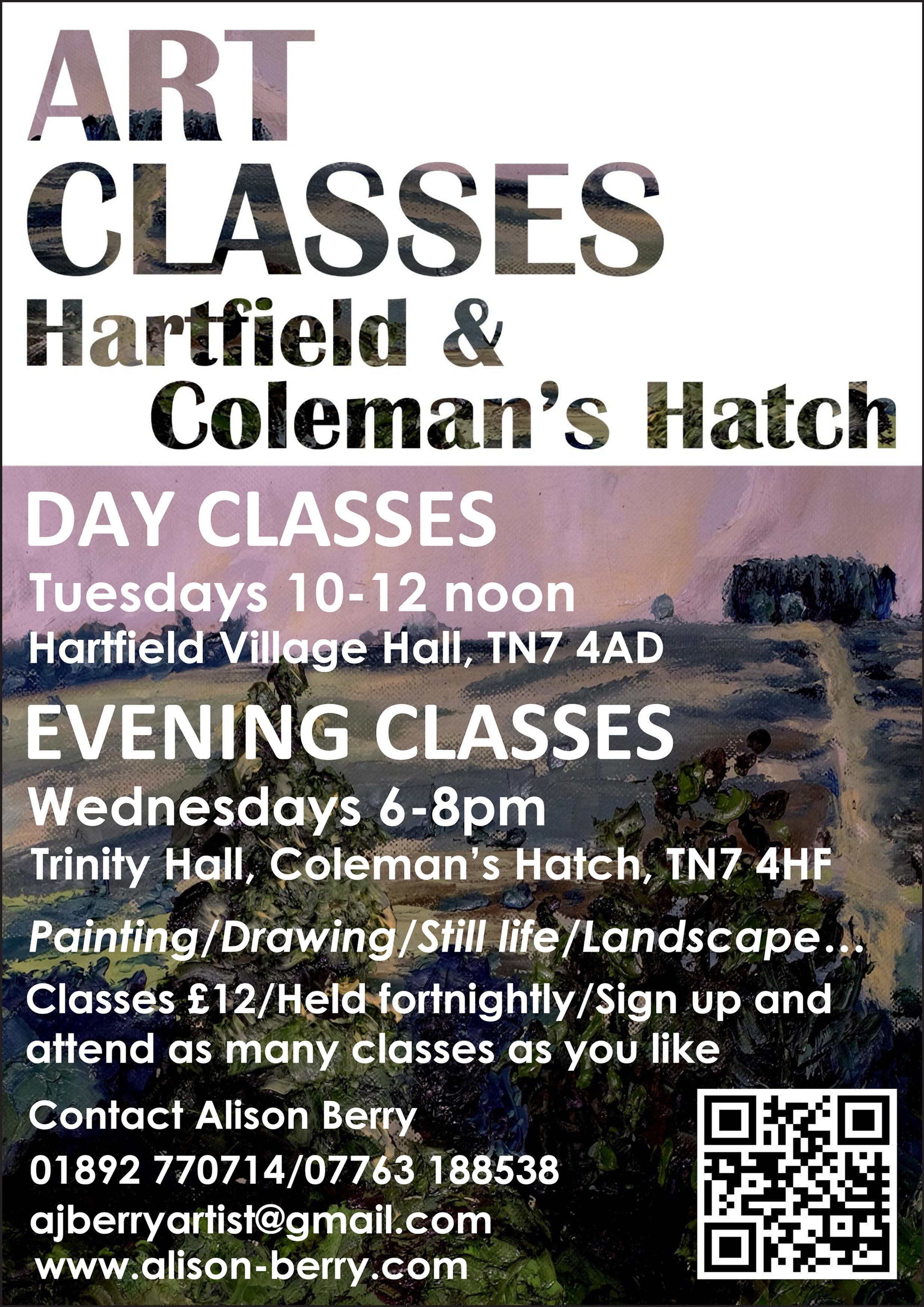 Posters of events — Hartfield Village Hall