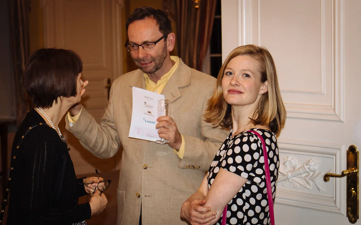 Mark Le Brocq at the British Embassy — Think Pink Lux