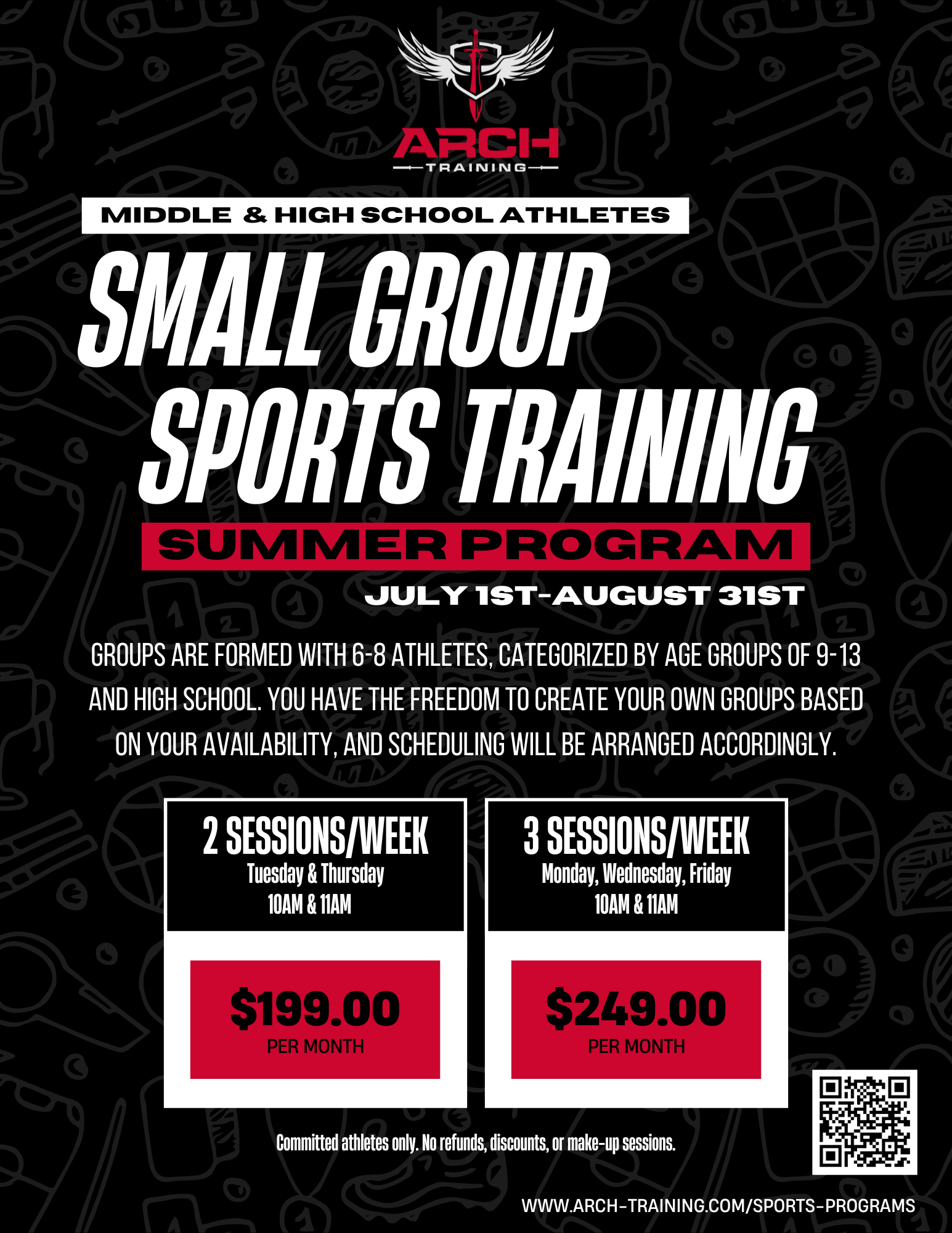 Sports Programs — ARCH Training