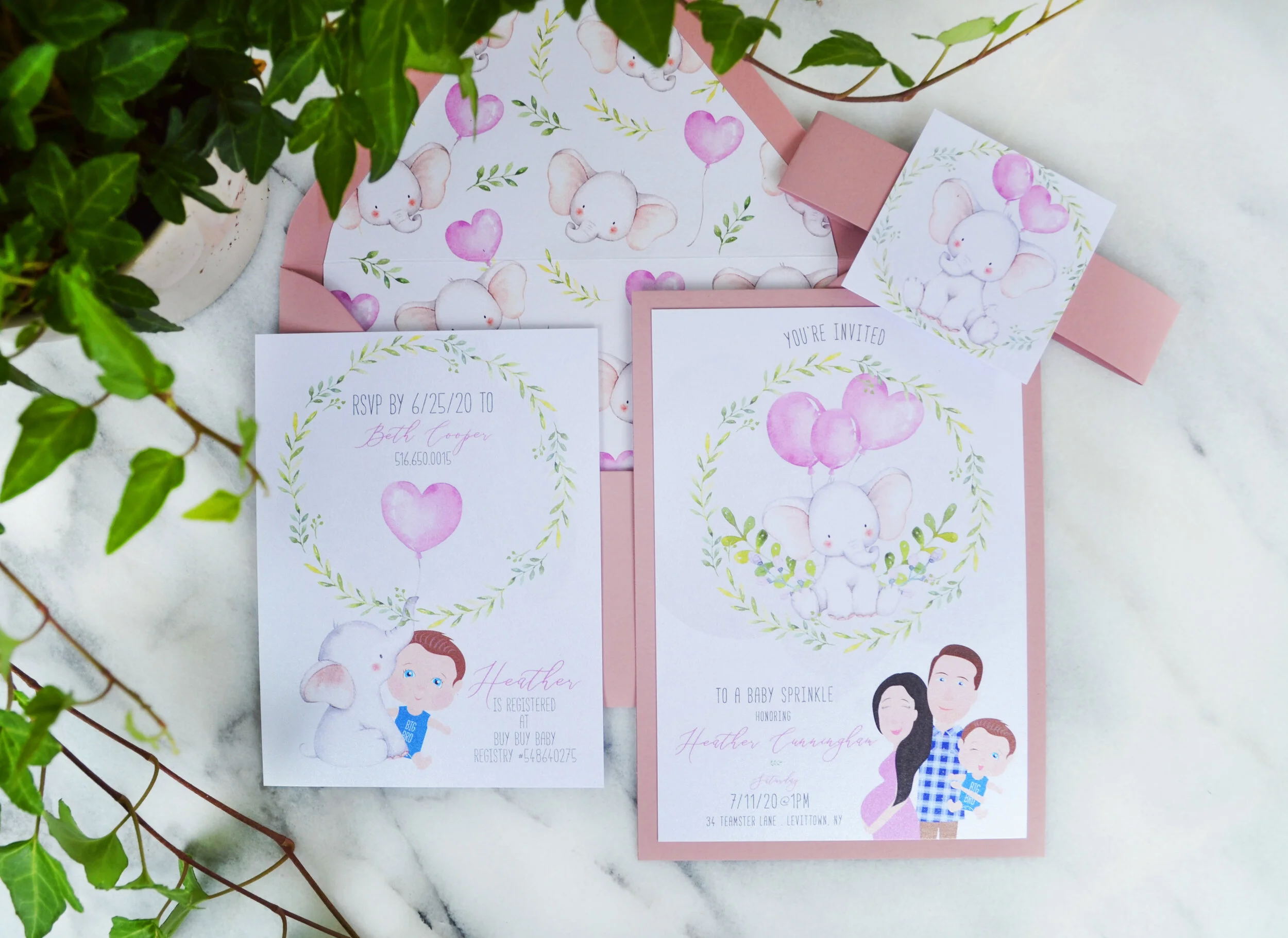 BABY SHOWER INVITATIONS — Red Letter Day Invitations & Design