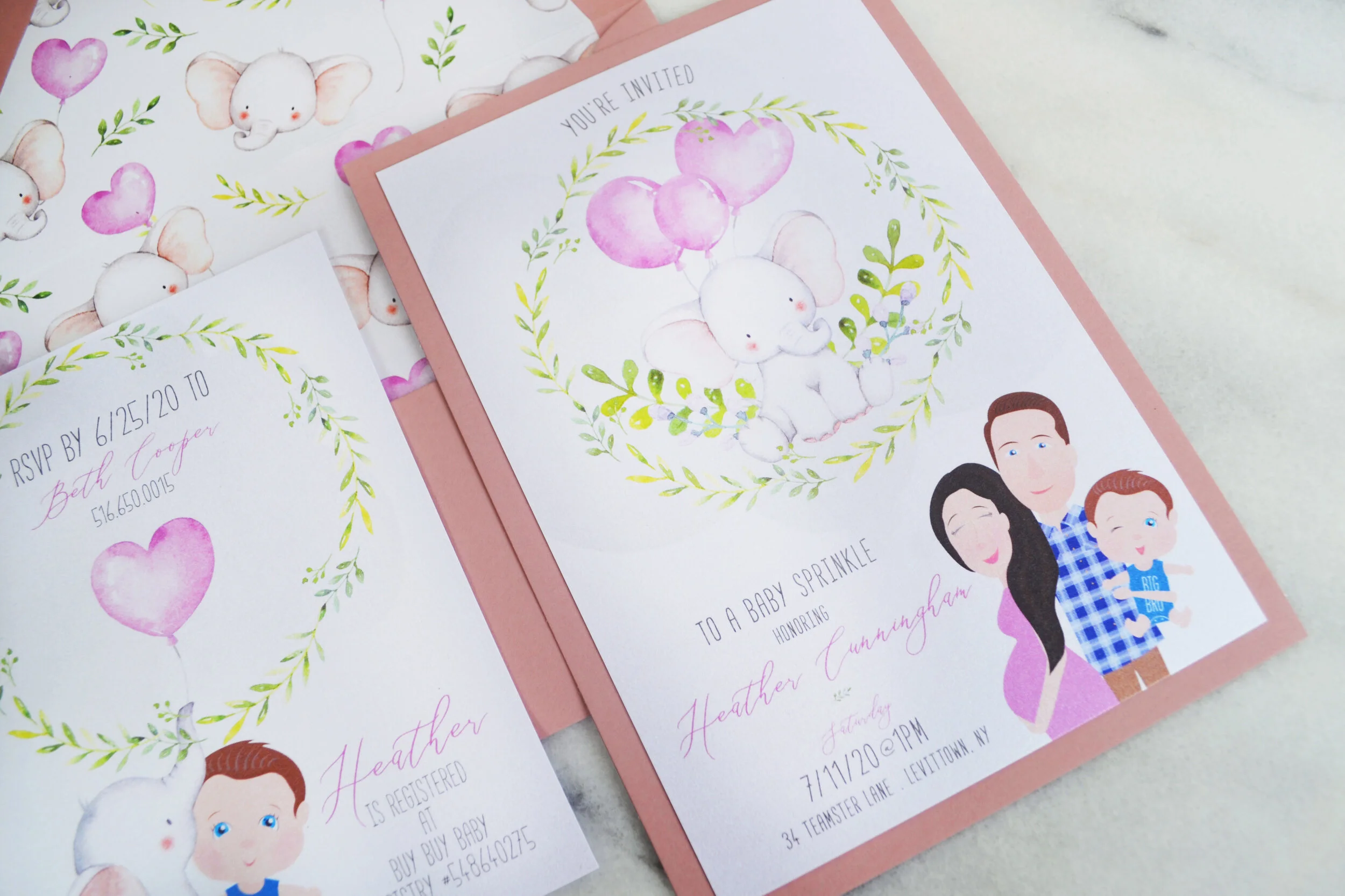 BABY SHOWER INVITATIONS — Red Letter Day Invitations & Design