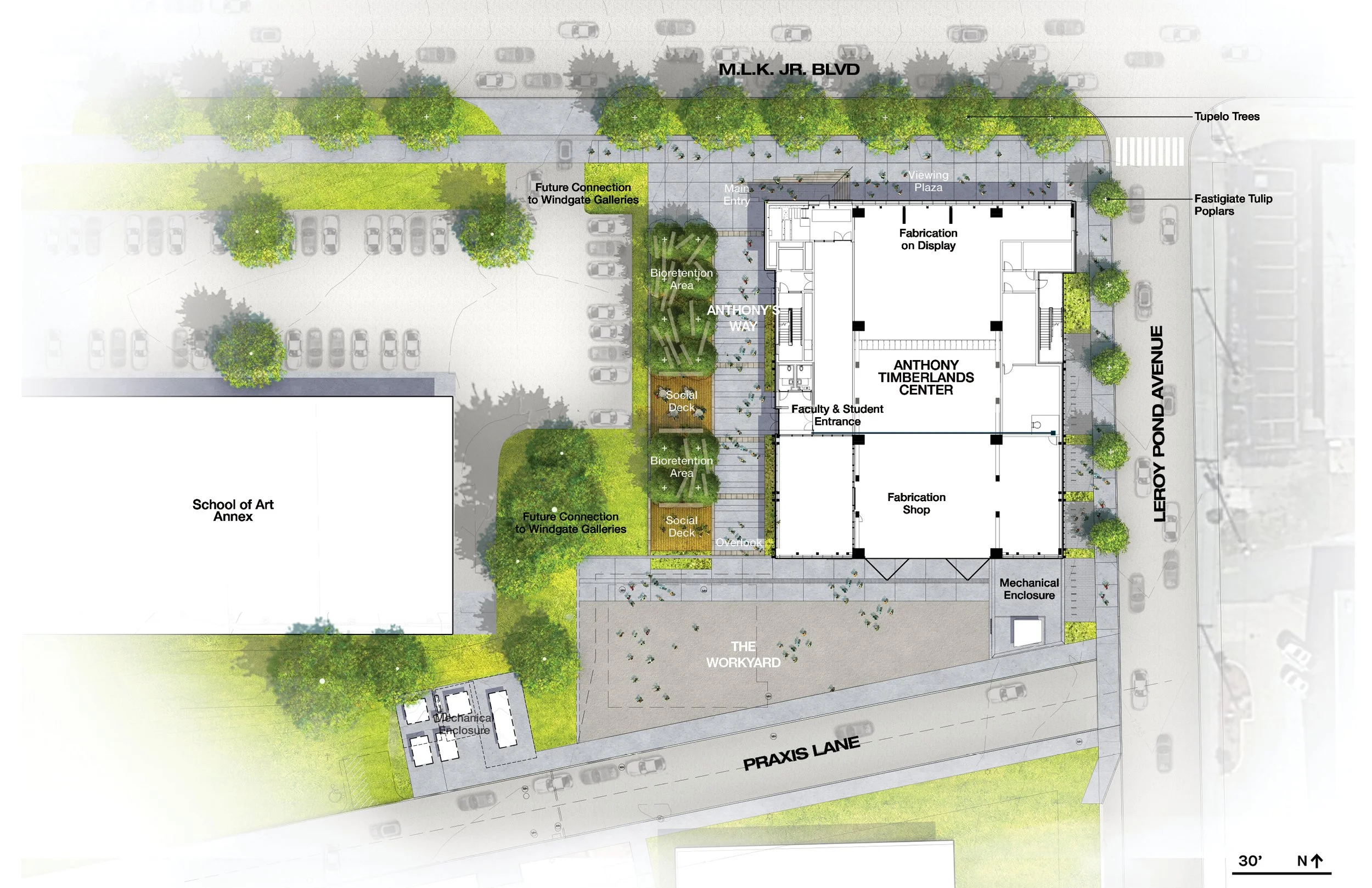 ANTHONY TIMBERLANDS CENTER FOR DESIGN AND MATERIALS INNOVATION AT THE ...
