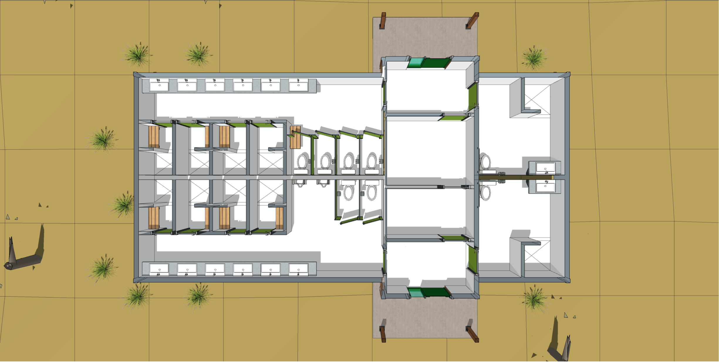 Shower House — Camp Kadesh
