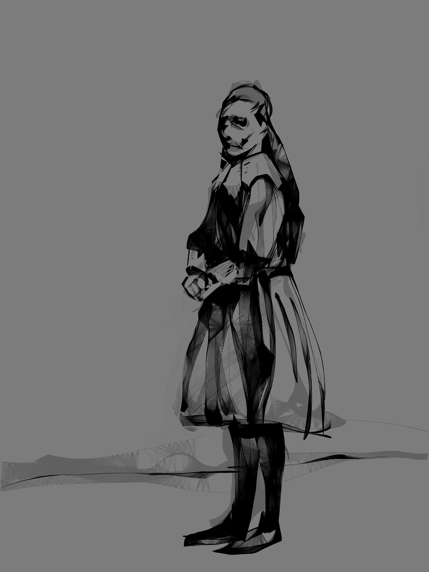 Fahrenheit 451 Clarisse Drawing